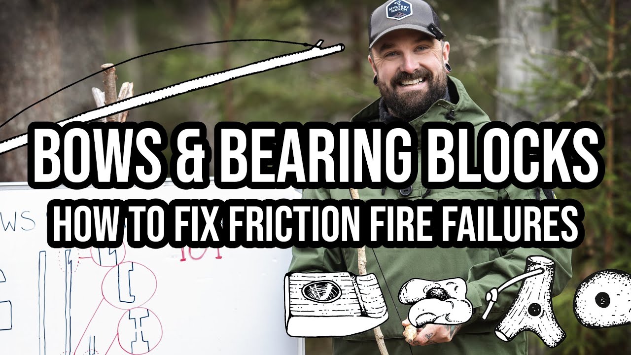 Bow Drill Friction Fire Troubleshooting - The Bow - Joe Price ...