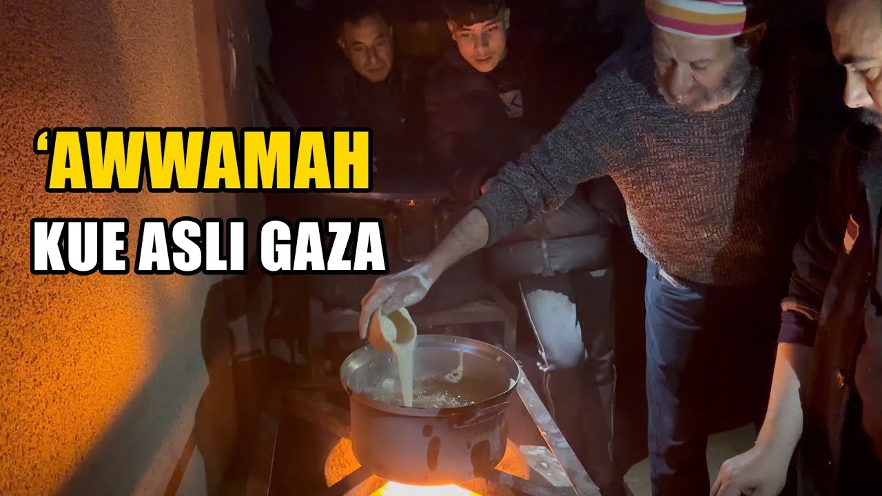 MEMBUAT KUE 'AWWAMAH ASLI GAZA - YouTube