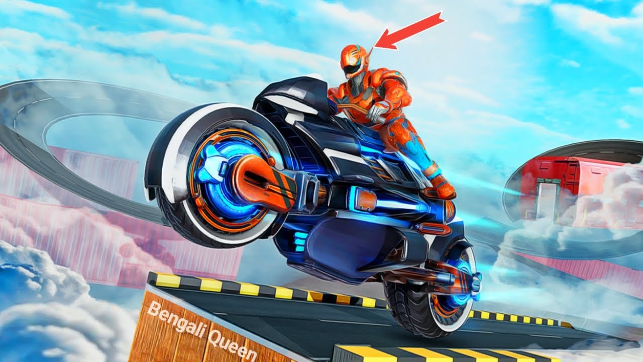 Extreme Bike Racing Games - Robot Bike Stunts Impossible - Ep21 Android ...