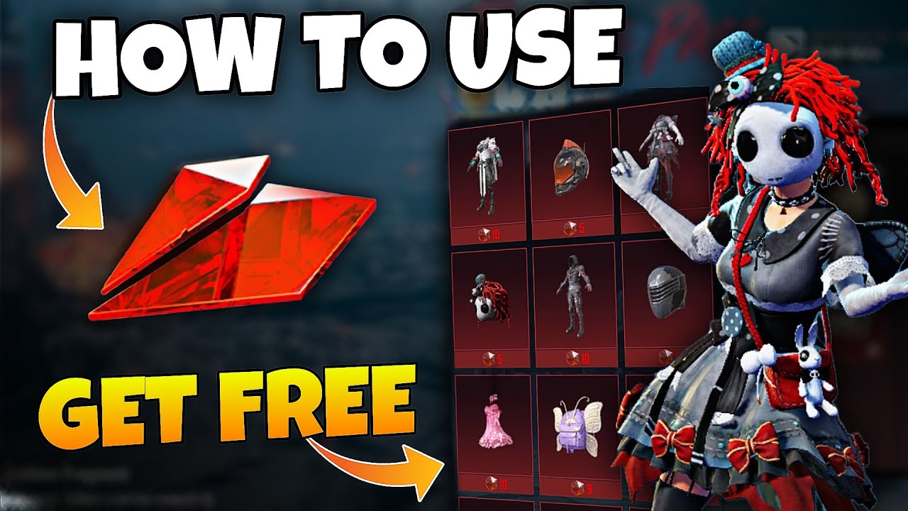 HOW TO USE MYTHIC EMBLEM FRAGMENT IN BGMI - YouTube