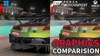 Forza Motorsport Xbox vs PC Comparison | Forza Motorspo... | Doovi