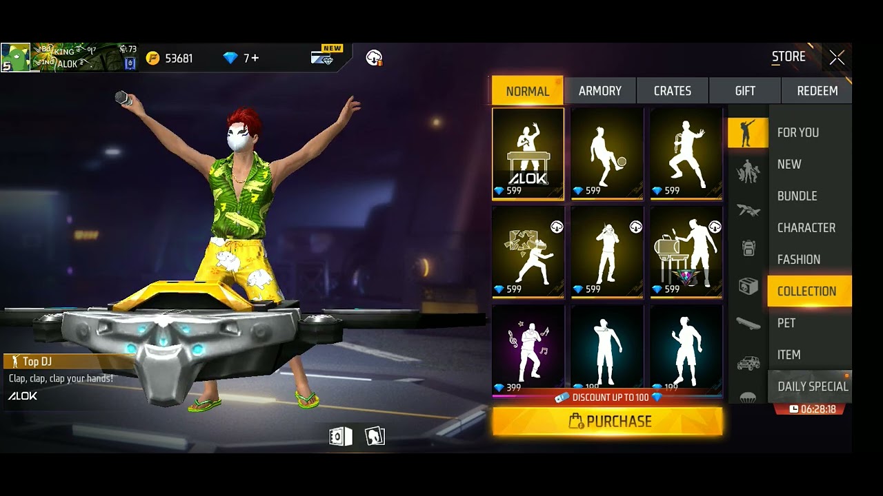 free fire max Hip Hop bundle gang master 💎😲 - YouTube
