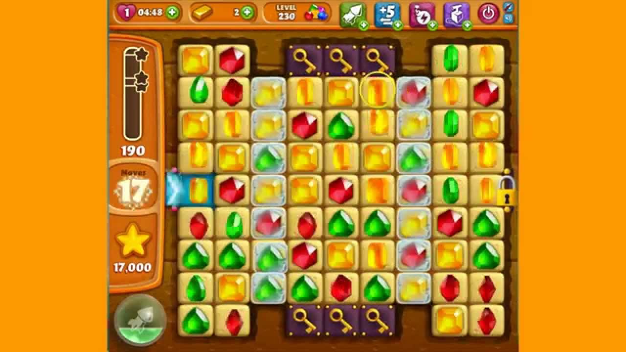 Diamond Digger Saga Level 230 - YouTube