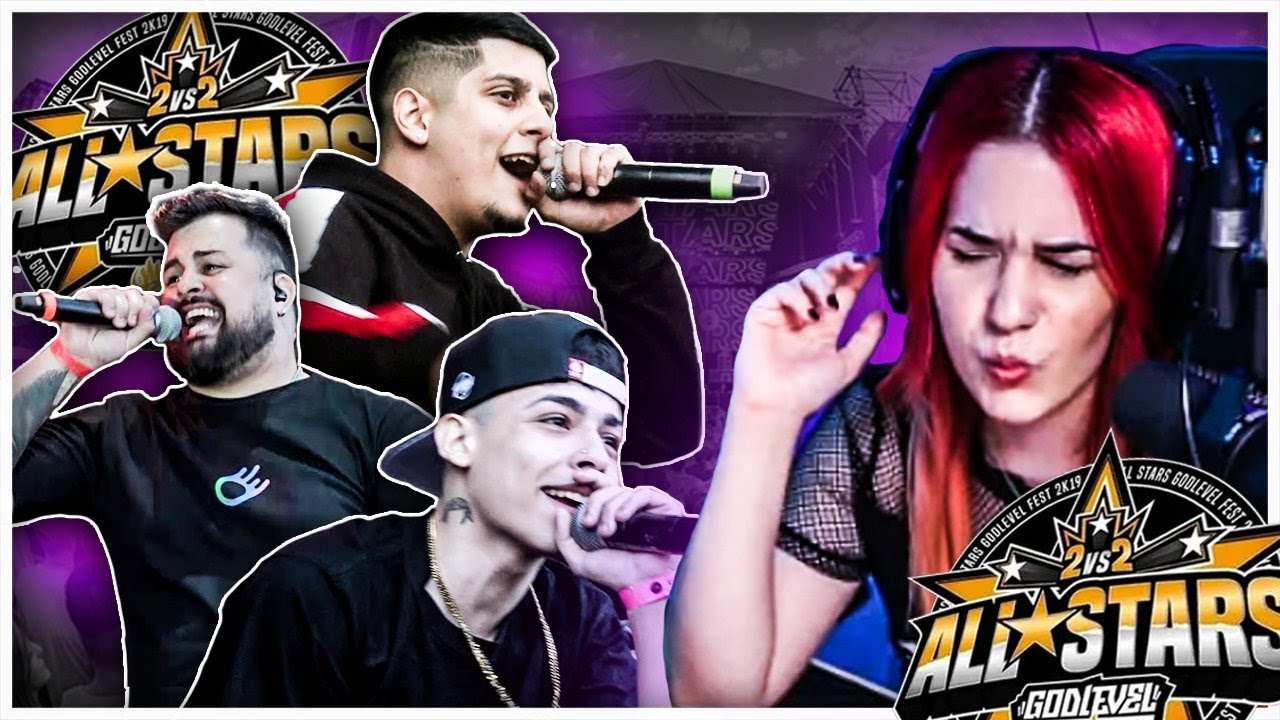 AMPH reacciona LAS MEJORES RIMAS DE LA GOD LEVEL 2019 2vs2 - YouTube
