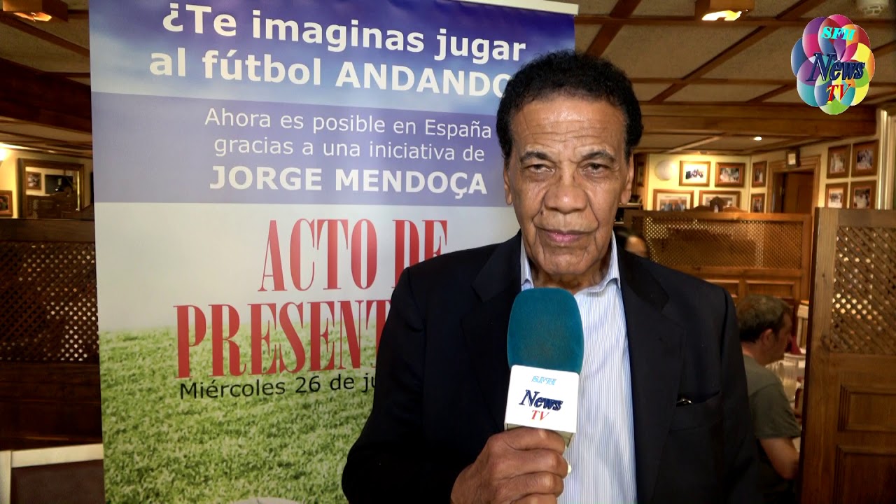 Jorge Mendonça promotor en España de Walking fútbol 7 - YouTube