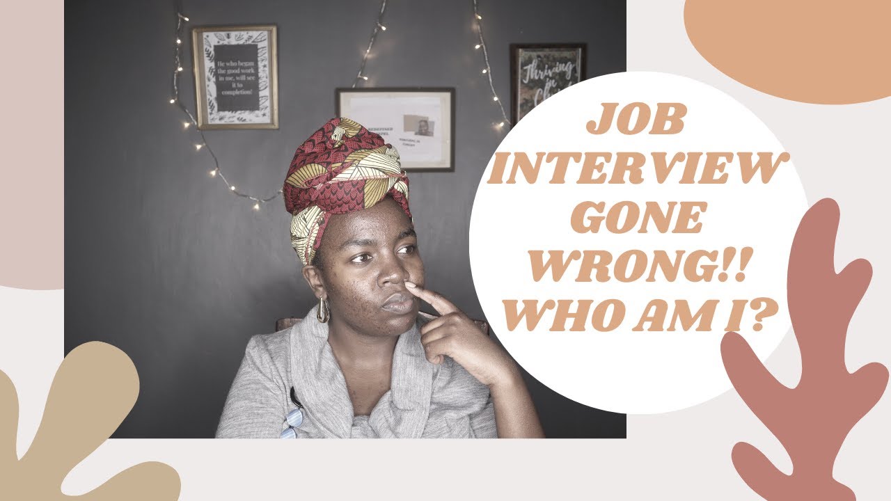 JOB INTERVIEW GONE WRONG😒🤦‍♀️😢 ; WHO AM I? - YouTube
