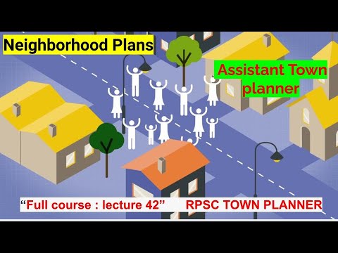 Neighborhood Plan in town planning || Neighborhood Plans| L-42|| RPSC ...
