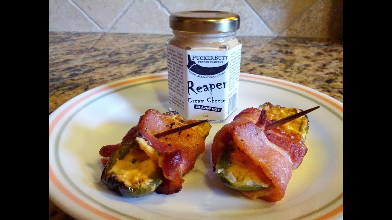 PuckerButt Pepper Company "Reaper Cream Cheese" Review - YouTube