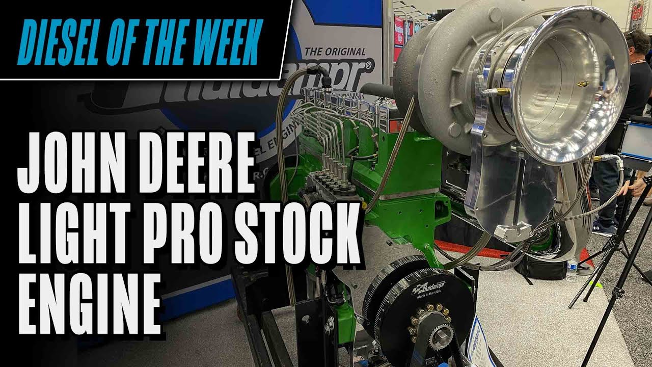 Pro Stock Tractor Engine