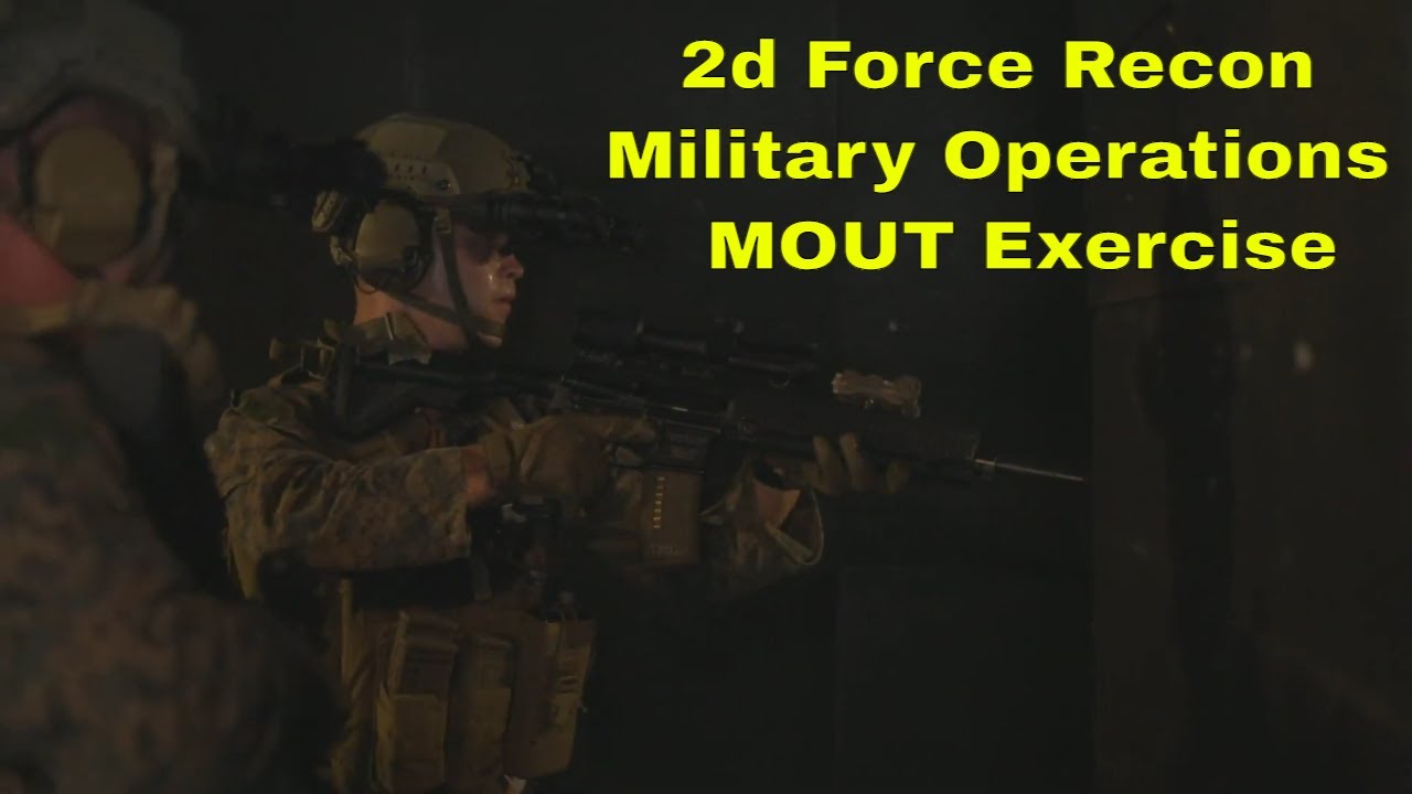 2d Force Recon conduct military operations on MOUT Training - YouTube
