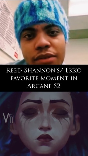 Reed Shannon's / Ekko favorite moment in ArcaneS2 #arcane #jinx # ...