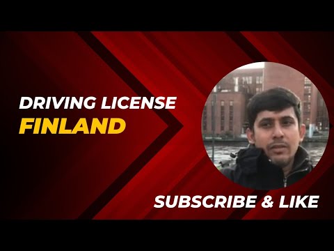 How to apply for Driving License Finland | ফিনল্যান্ড ড্রাইভিং ...