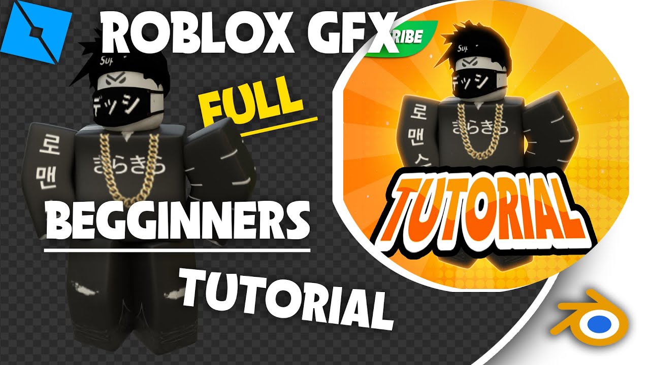Roblox GFX Tutorial [For EXTREME BEGINNERS] Exporting, Texturing ...