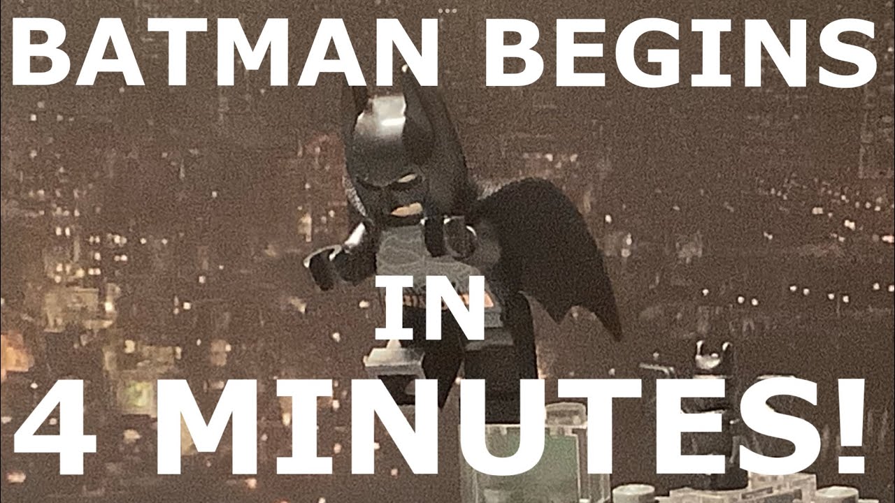 Lego Batman Begins in 4 minutes! - YouTube