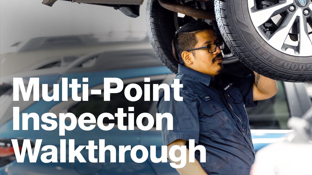 Walser Subaru Multi-Point Inspection Walkthrough - YouTube