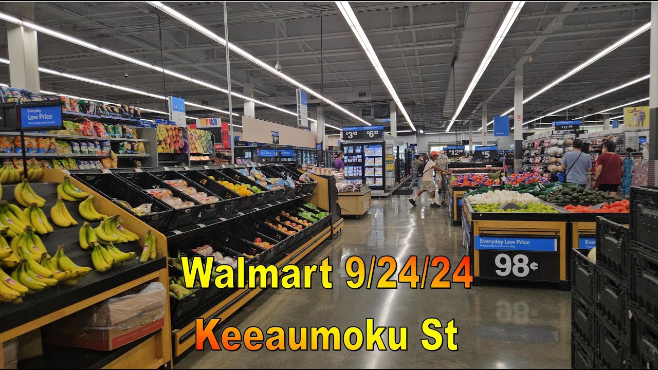 [4K] Walmart at Keeaumoku St on 9/24/24 in Honolulu, Oahu, Hawaii - YouTube