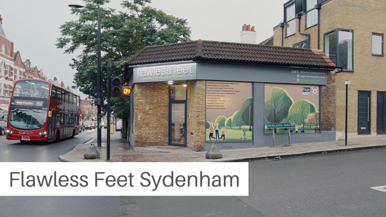 Flawless Feet Podiatry and Laser Clinic in Sydenham London - YouTube