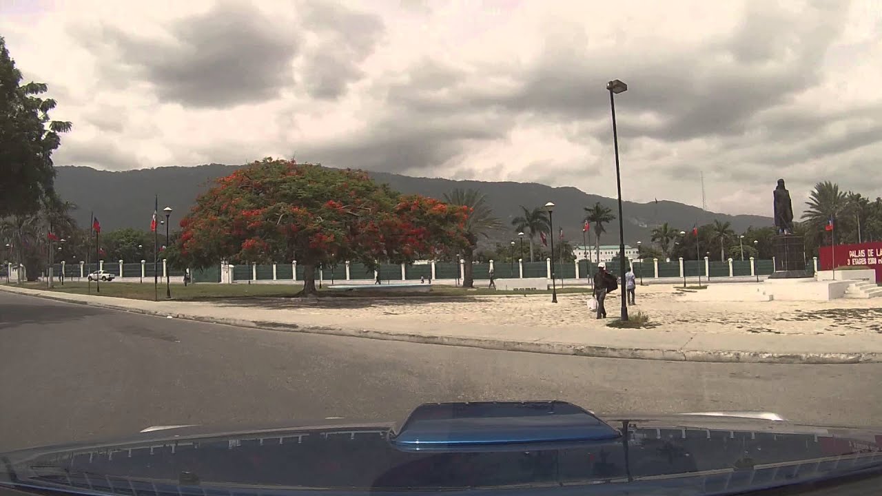Port-au-Prince Haiti - Champs Mars Neg Mawon - YouTube