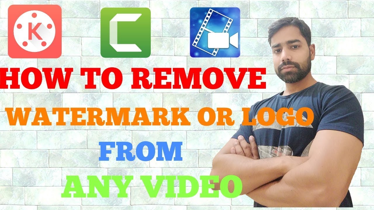 How to remove watermark or logo from any video in android phone - YouTube