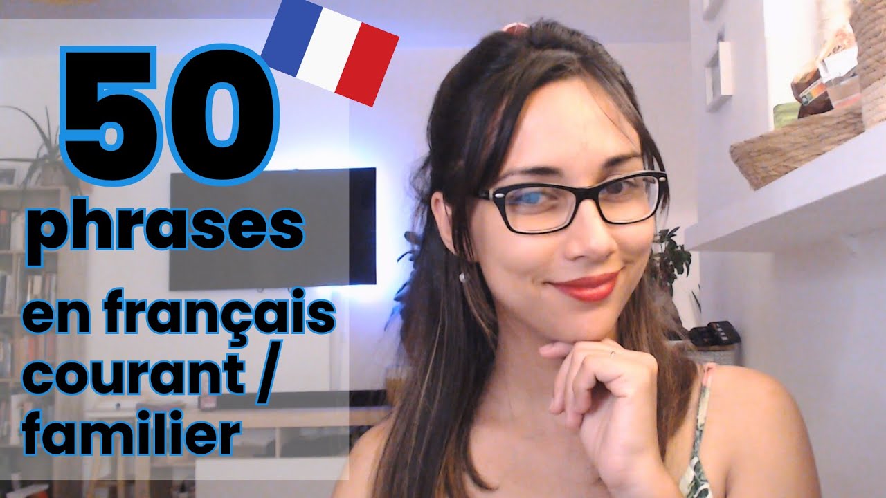 50 Phrases for everyday French | Vocabulaire français | Learn To French ...