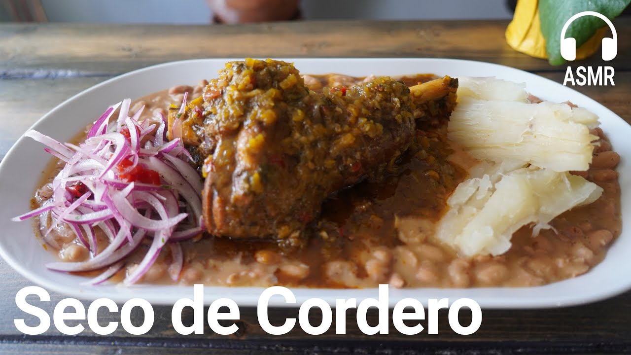 Como hacer seco de cordero | ASMR Cooking - YouTube