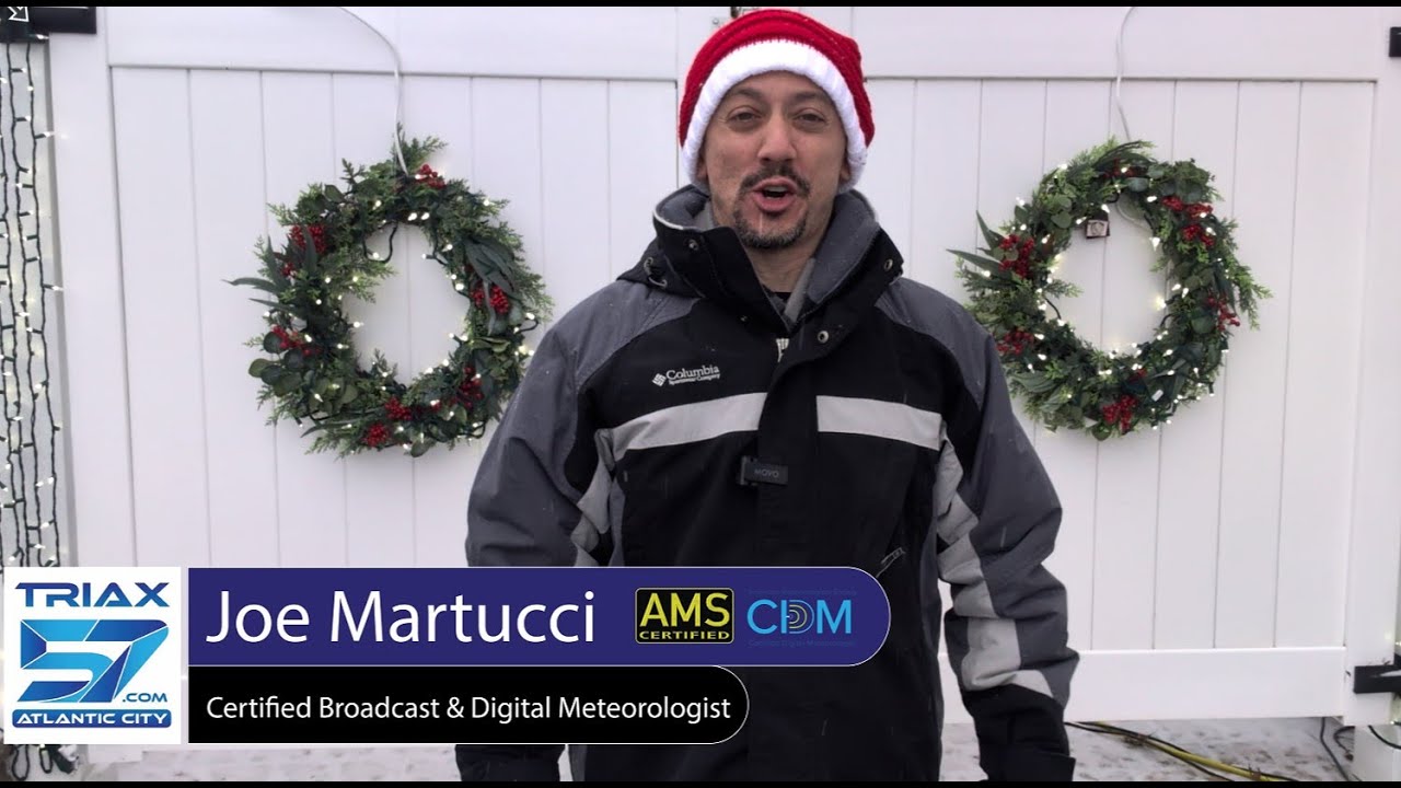 In the SNOW! Tuesday AM, 12/24/2024 NJ Weather Update with Joe Martucci ...