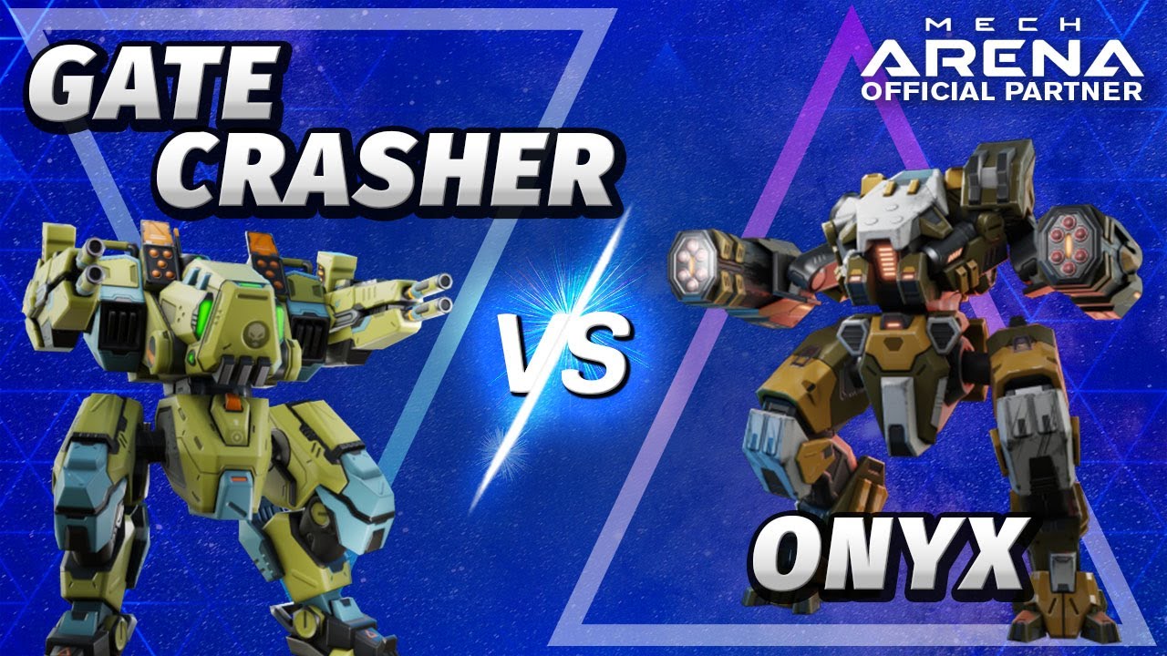 Gatecrasher vs Onyx | Mech Arena - YouTube