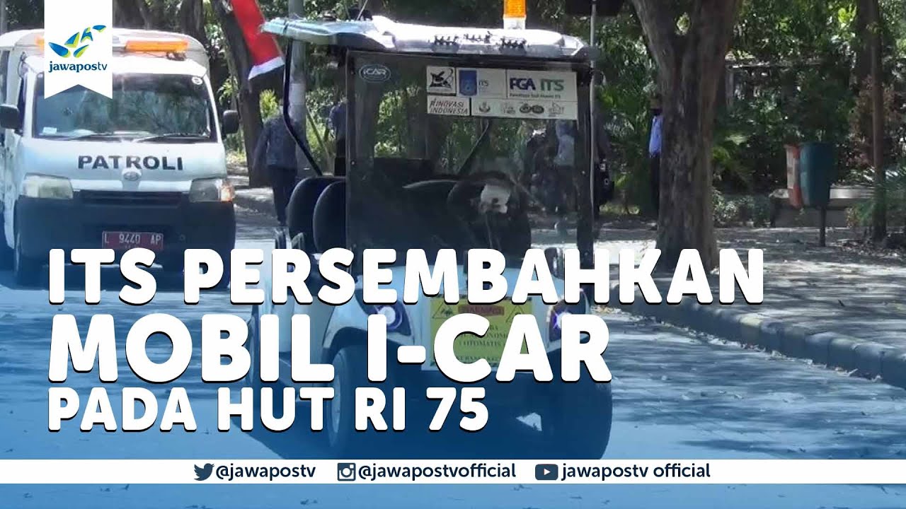 ITS Luncurkan Mobil I Car Tanpa Pengemudi - YouTube
