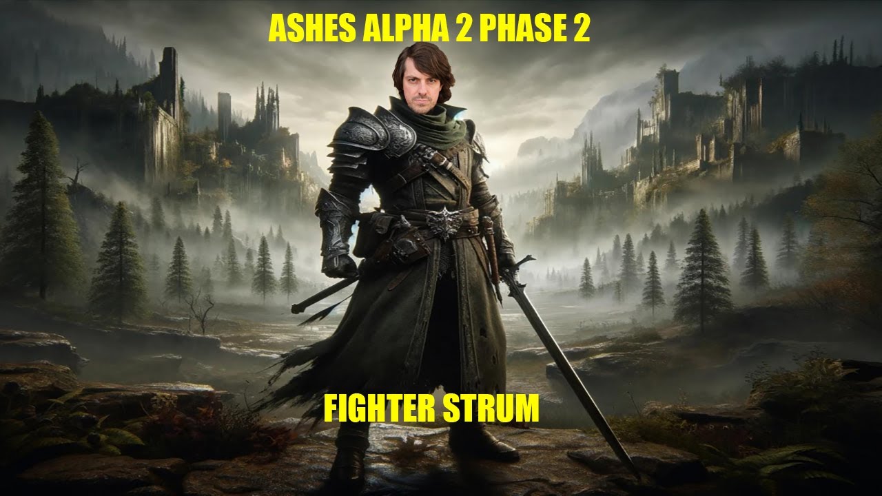 Ashes of Creation A2P2 - Day 2 - 2h sword Fighter - YouTube