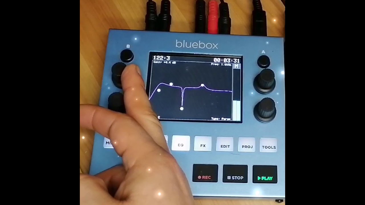 Blue box 1010 music | portable Digital mixer | EQ workflow - YouTube