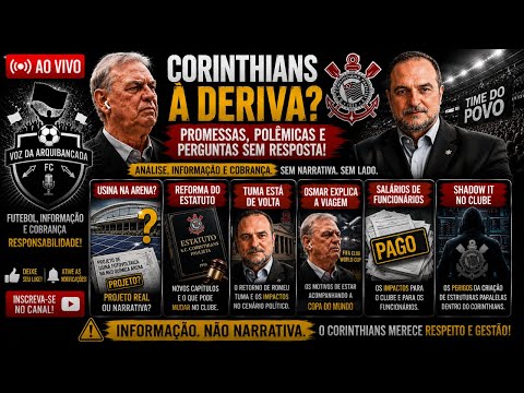 UM  PRESIDENTE NA COPA,  OUTRO RETORNANDO E O CAOS IMPLANTADO NO CORINTHIANS?