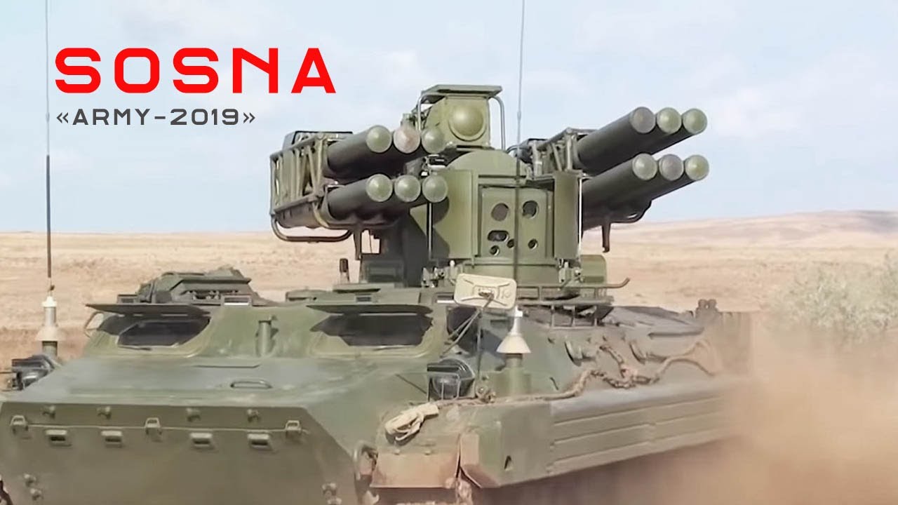 Sosna Missile System - Provides protection against air attacks in any ...