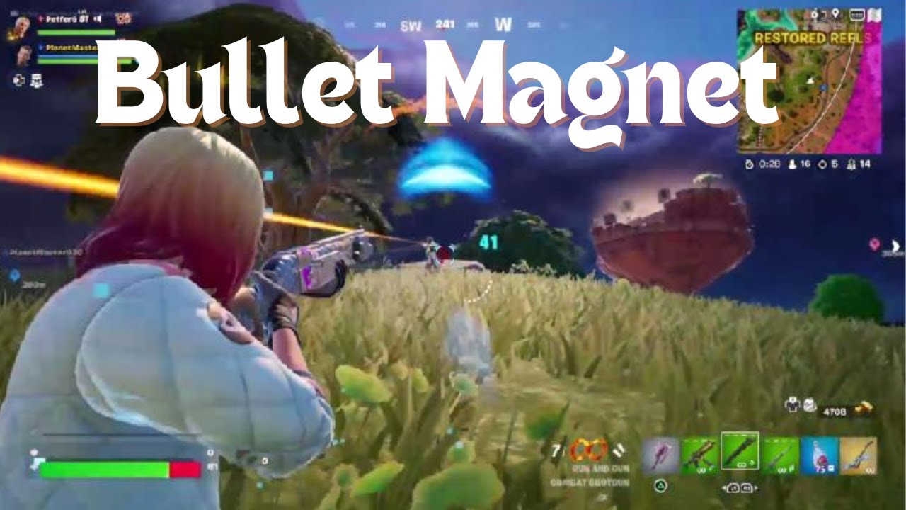 FORTNITE - Bullet Magnet - YouTube