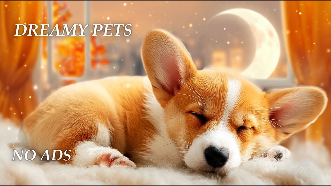 Fall Asleep with Dreamy Pets | Gentle Music + Sleeping Animals (No Ads ...