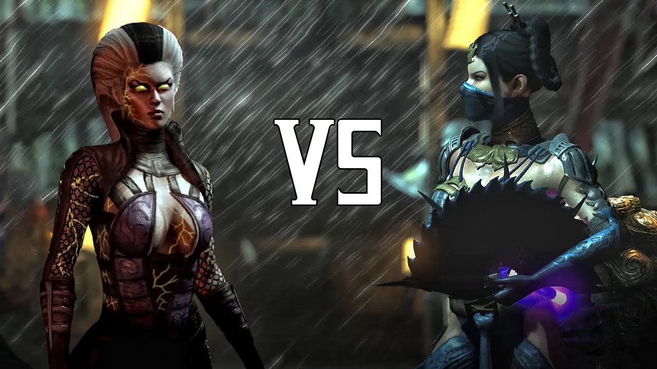 Mortal Kombat X Sindel Vs Kitana Youtube