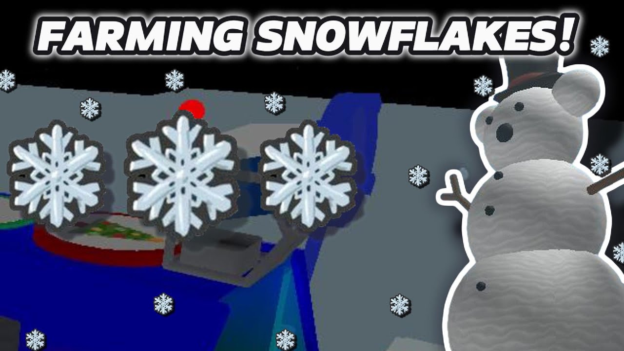 How To Farm *SNOWFLAKES* | [In Beesmas] Bee Swarm Simulator - YouTube