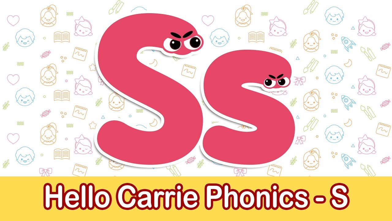 [Hello Carrie] 다나쌤의 헬로캐리 영어 파닉스 수업_S - YouTube