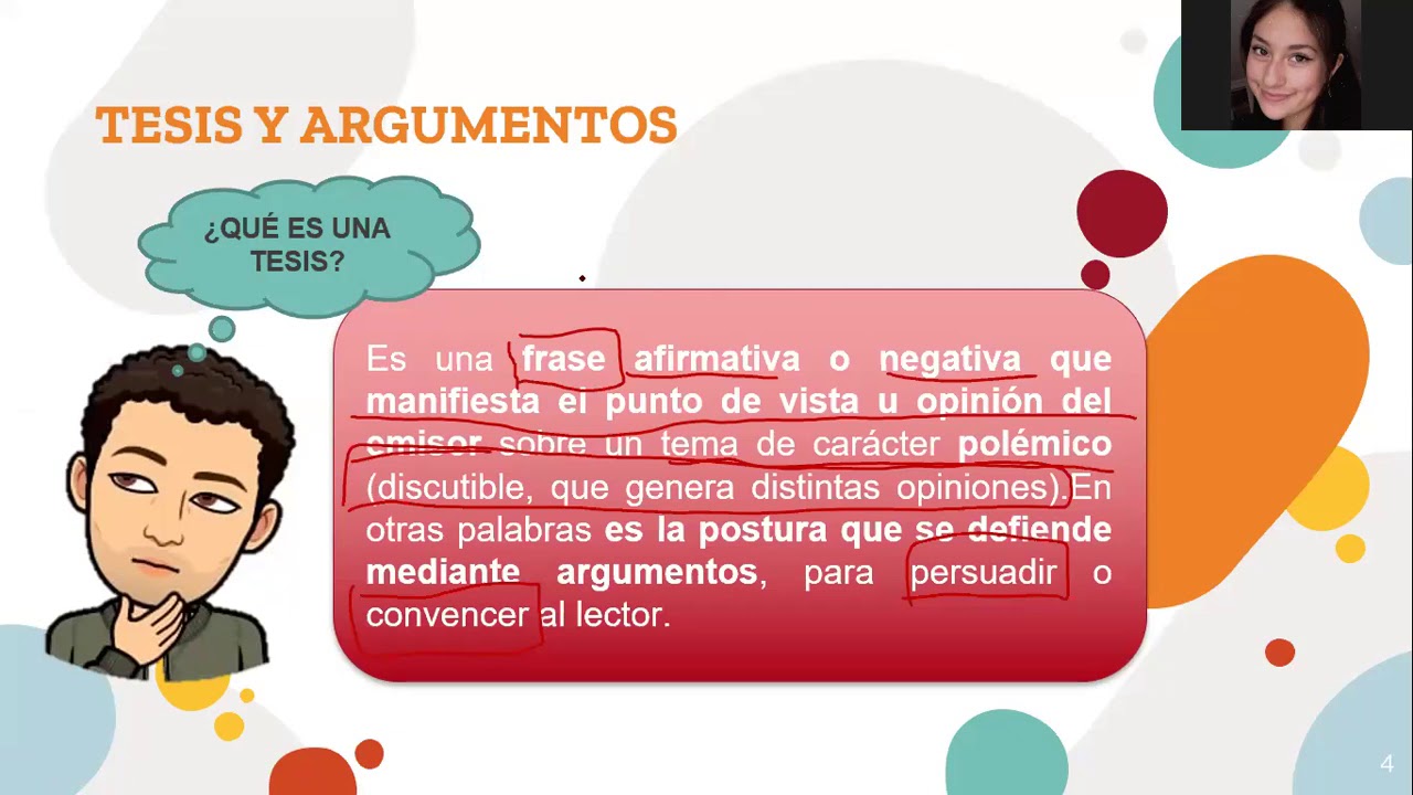 Tesis y Argumentos - YouTube