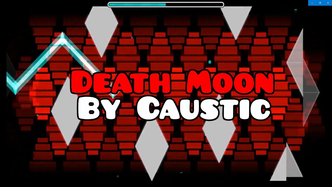 Geometry Dash - *DEMON* Death Moon by Caustic (1080p60fps) - YouTube