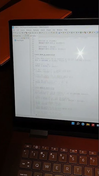 STM32F4 embedded system HelloWorld Blinking LED. #circuit # ...