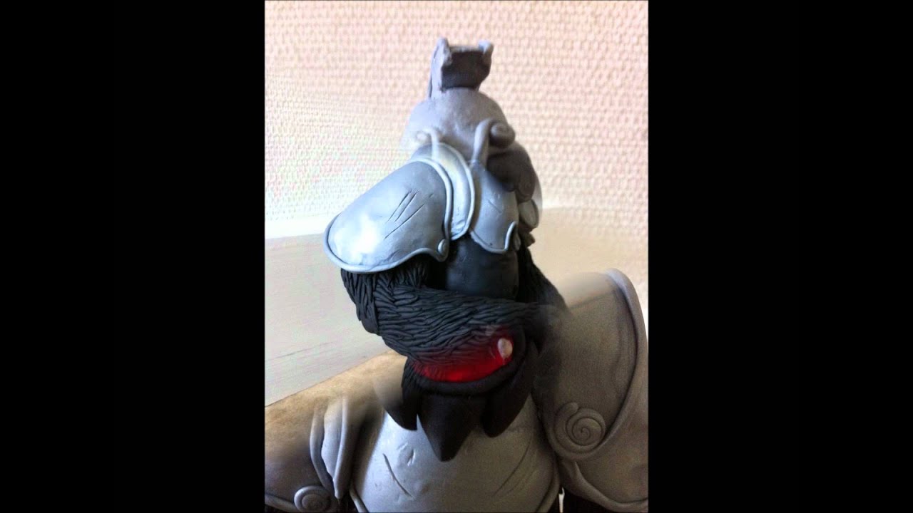 Gorilla Warrior, Clay sculpture. - YouTube