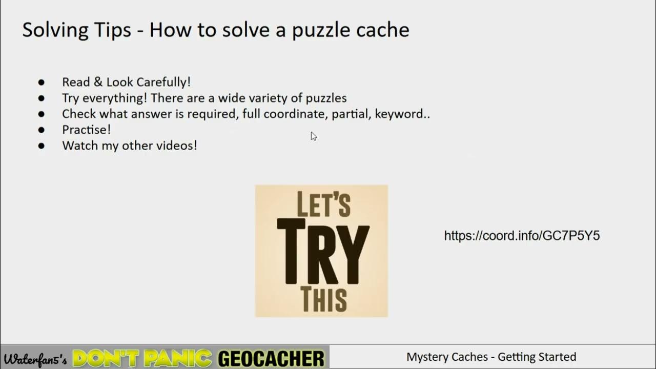 🔍 Mystery Caches Made Easy! | Beginner’s Guide to Puzzle Geocaches 🧩 - YouTube