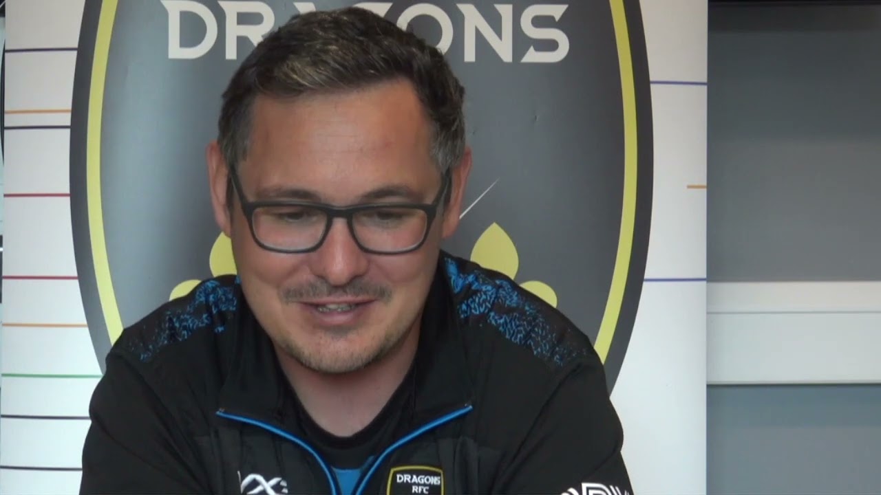 Dragons TV: Head Coach Dai Flanagan Previews Cardiff Derby Clash - YouTube