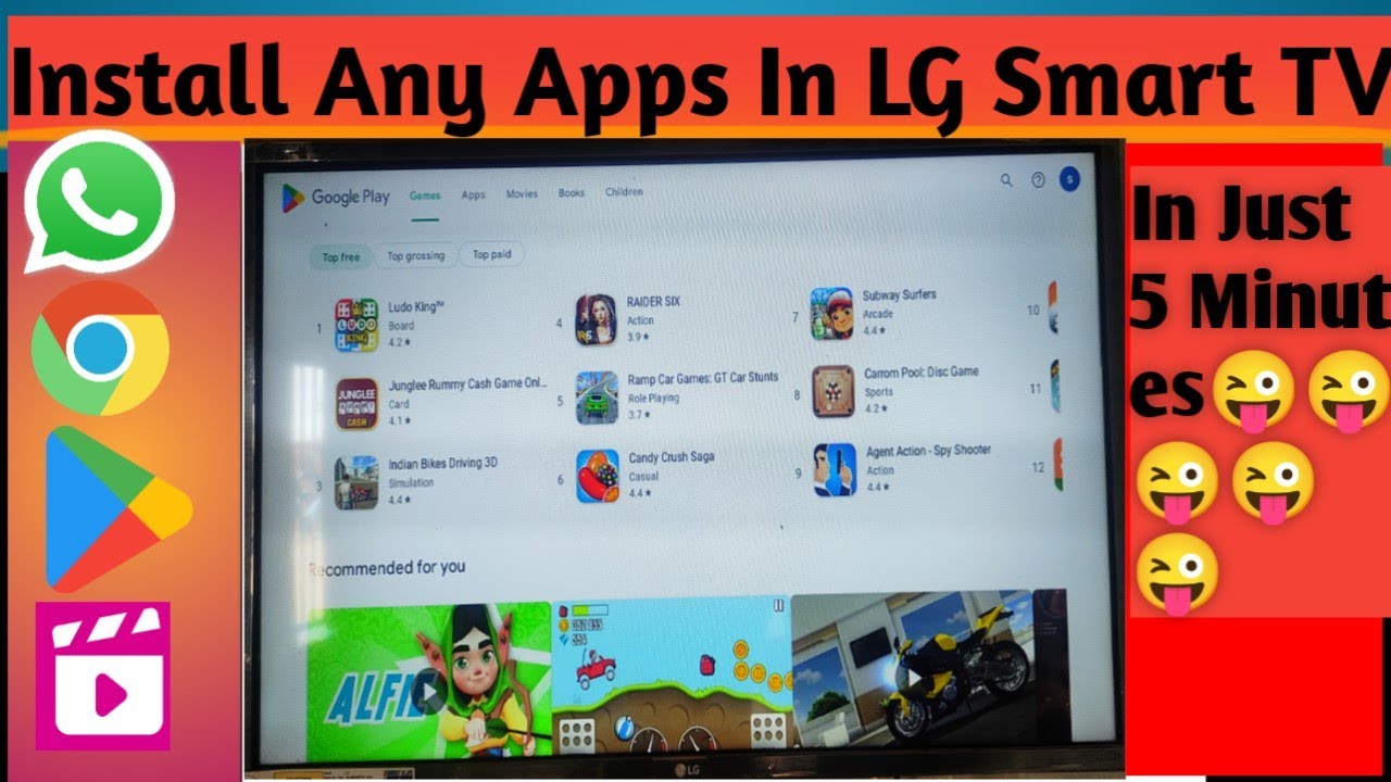 LG Smart TV में Play Store कैसे काम करता है?How to download play store ...
