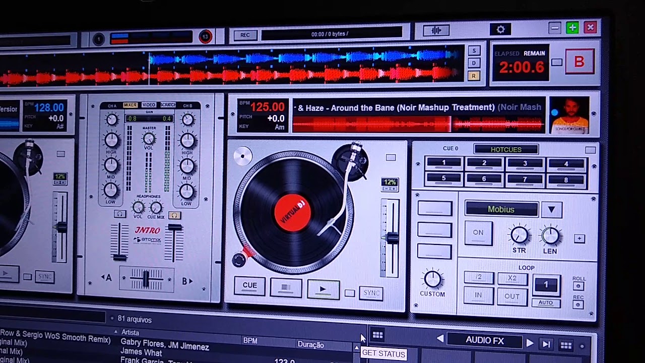 Skin Intro "Old School" Virtual DJ 8 - YouTube
