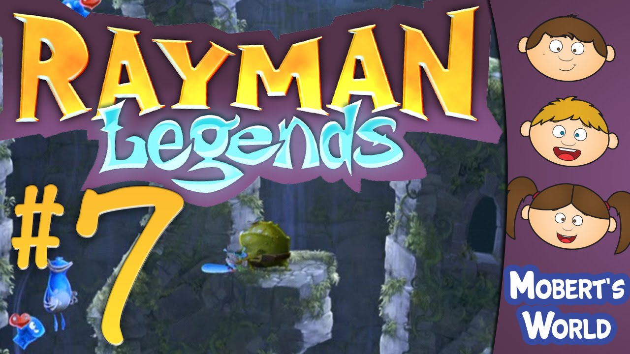 Rayman Legends Multiplayer Co Op Gameplay - Part 7 - Uncle Pappy Smear ...