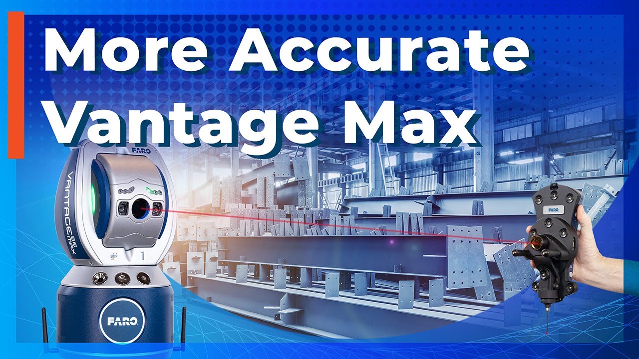 The New Vantage Max Laser Tracker - YouTube