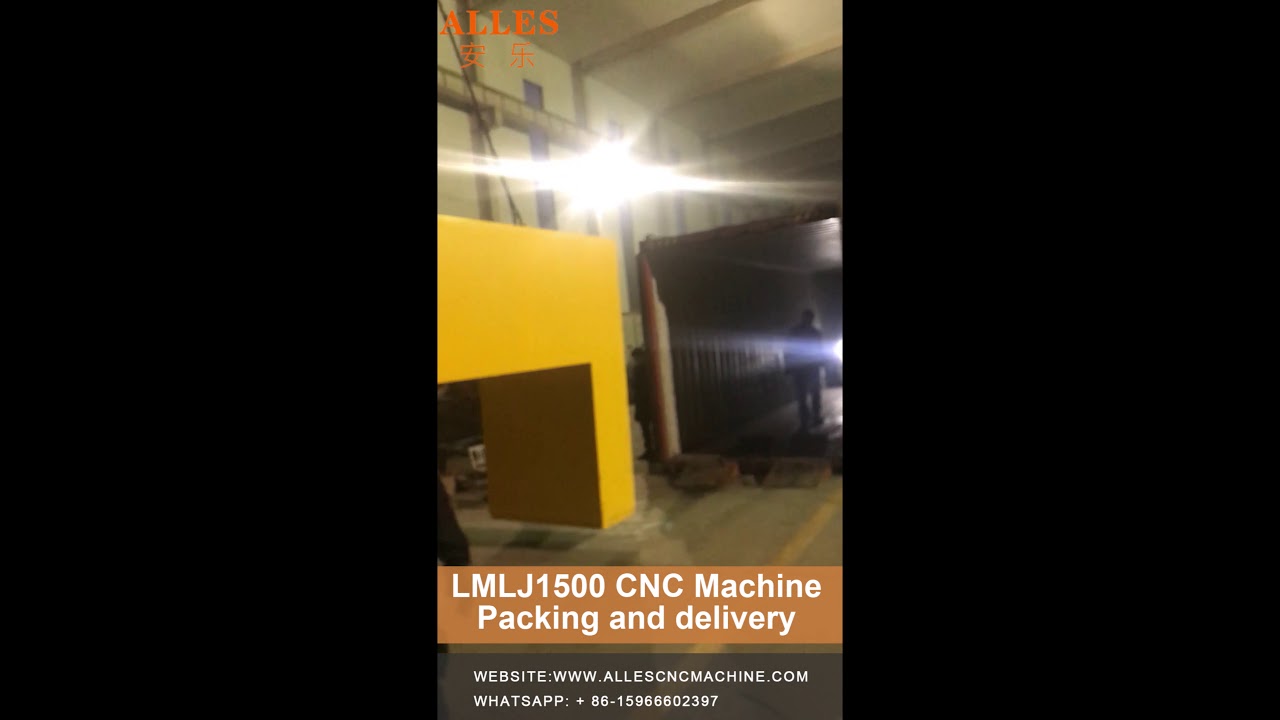 LML J1500 5-Axis CNC Machine Center Packaging and Delivery - YouTube