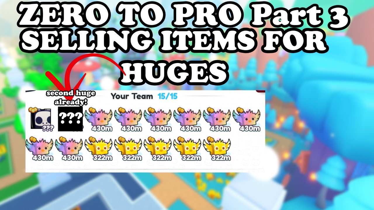 SELLING ITEMS IN PET SIM 99 FOR A HUGE PET - YouTube