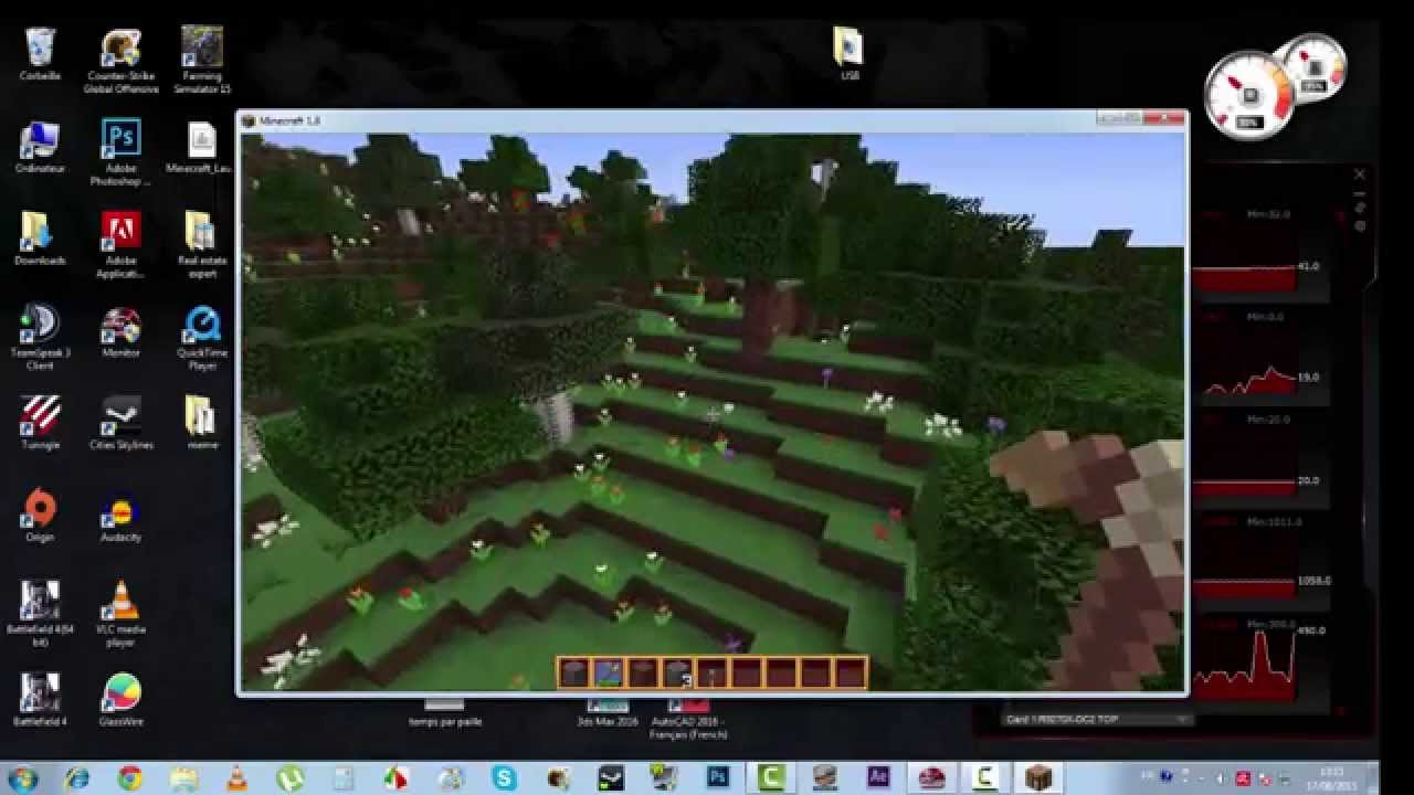 Comment changer son texture pack Minecraft 1.8 - YouTube